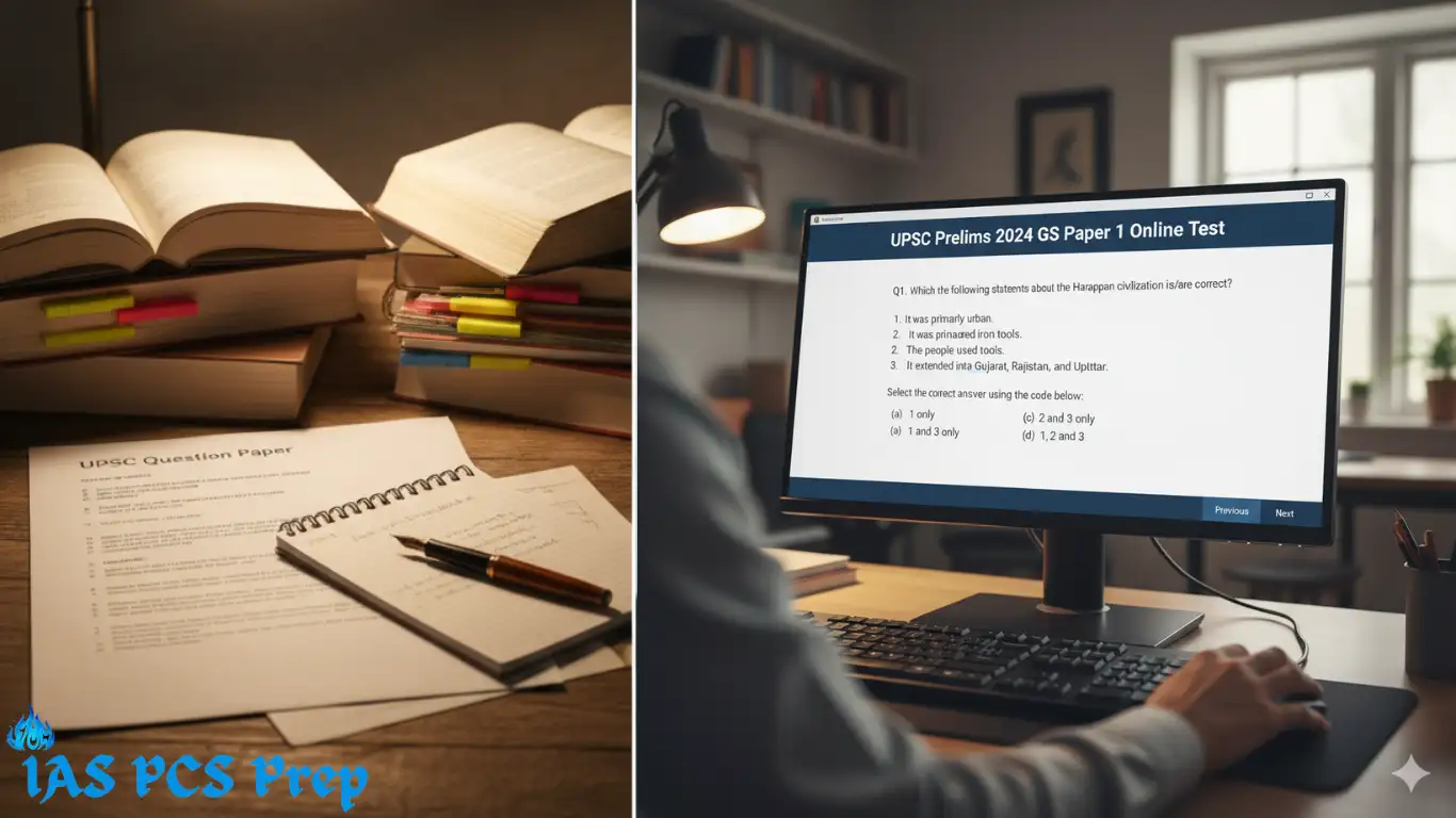 UPSC Prelims 2024 GS Paper 1 Question Paper | Solve Online